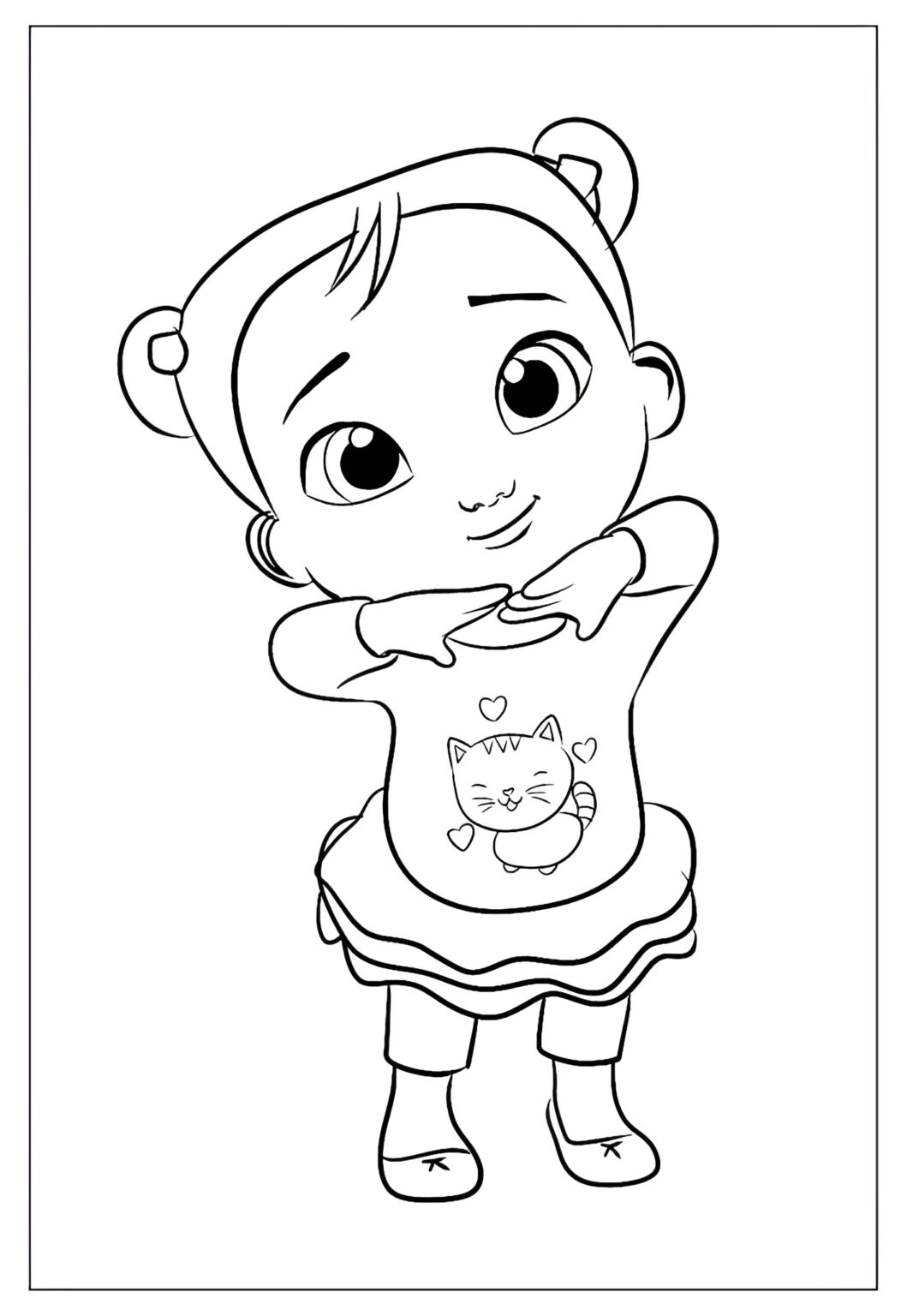 Dibujos de CoComelon para imprimir y colorear 🎨