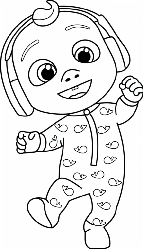 Dibujos de CoComelon para imprimir y colorear 🎨