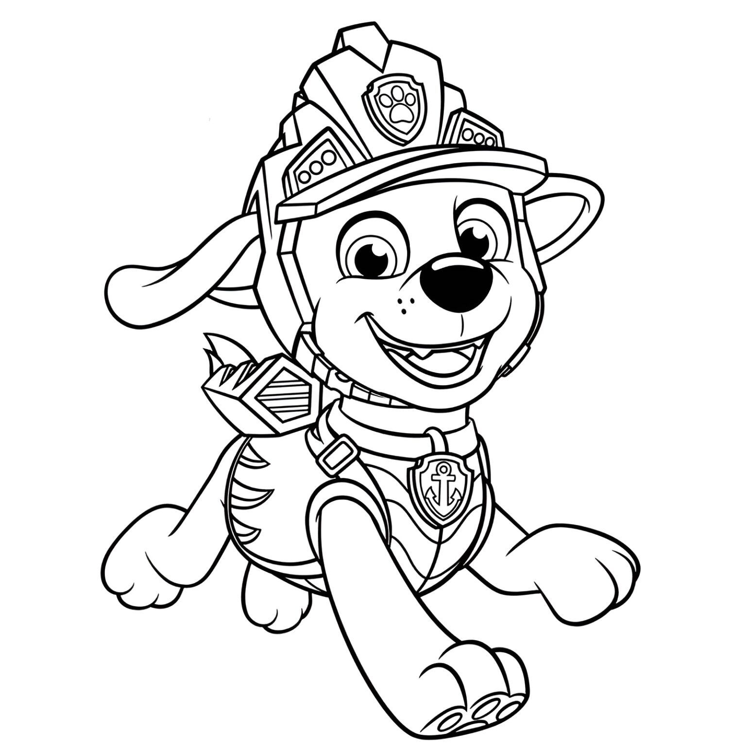 Dibujos de Patrulla Canina para imprimir y colorear 🎨