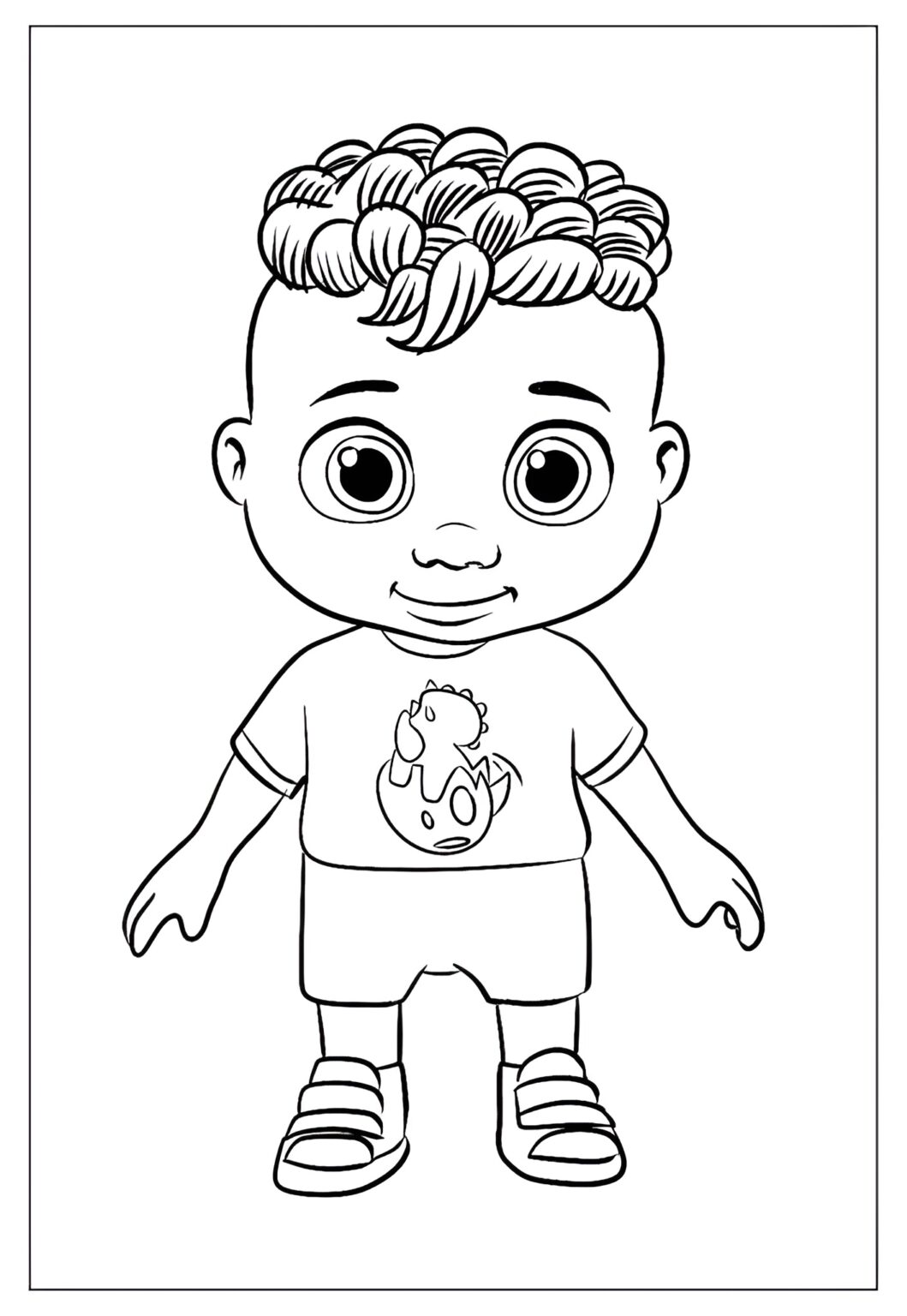 Dibujos de CoComelon para imprimir y colorear 🎨