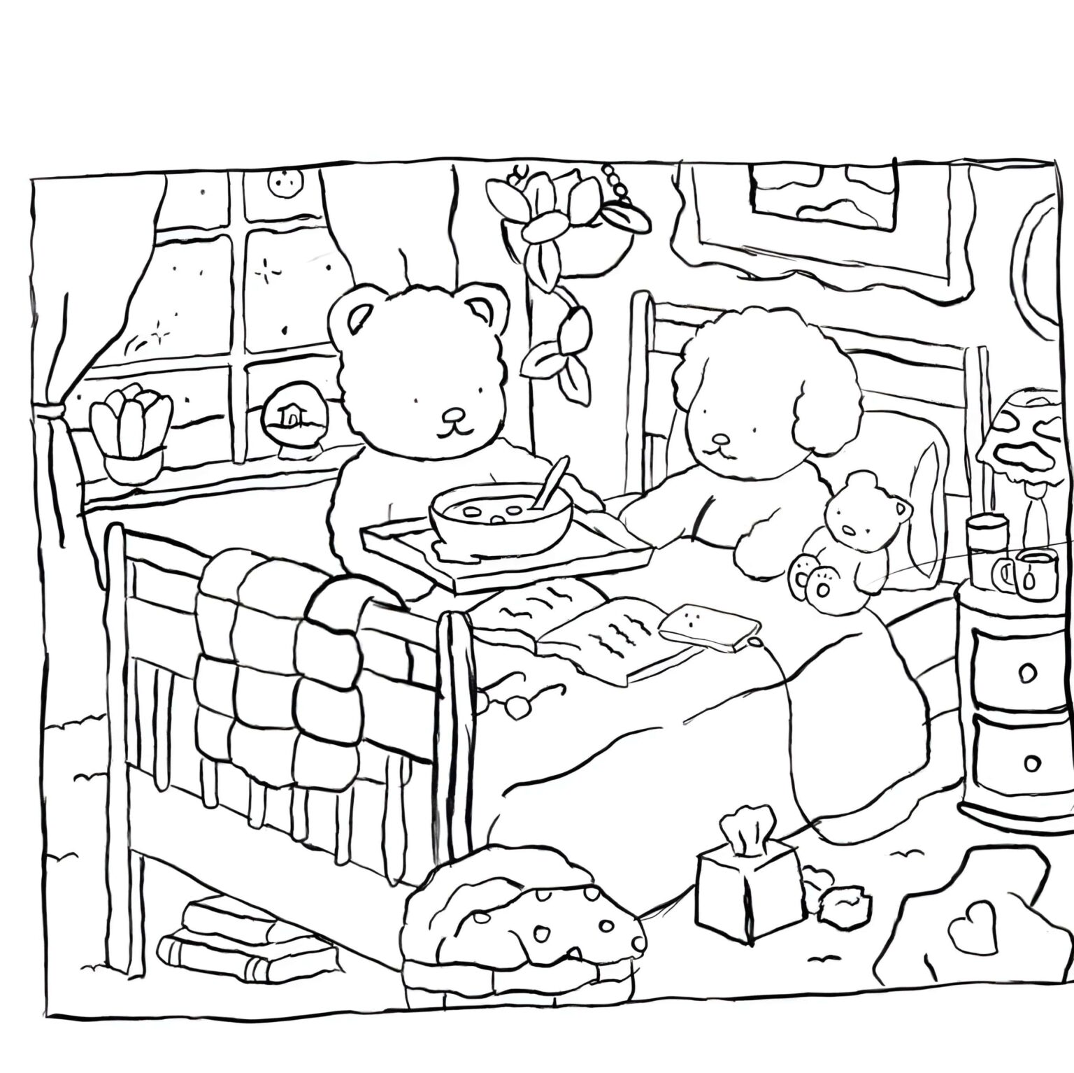 Dibujos de Bobbie Goods para Imprimir y Colorear Gratis 2025