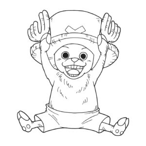 Dibujo De Toni Toni Chopper Para Colorear